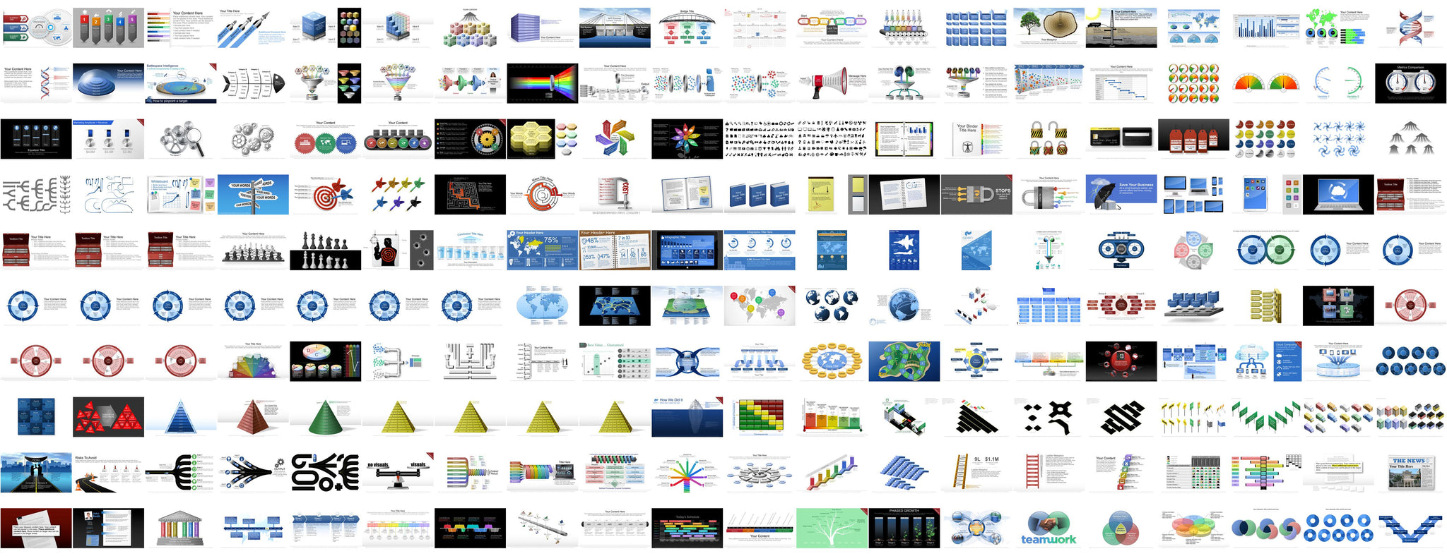 Billion Dollar Graphics eBook + 200 Free PowerPoint Graphics